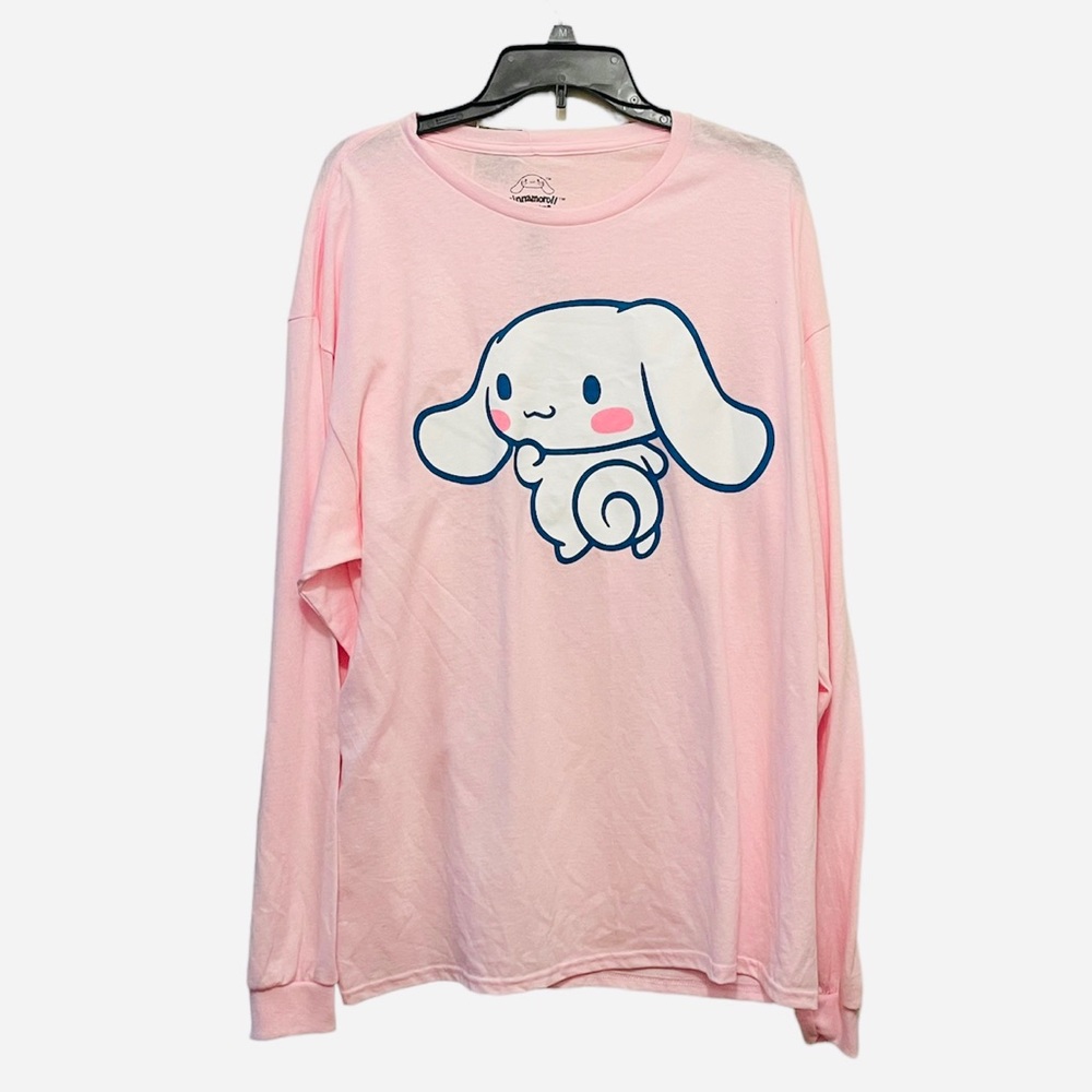 Sanrio Cinnamoroll Character Graphic Long Sleeved T-S… - Gem